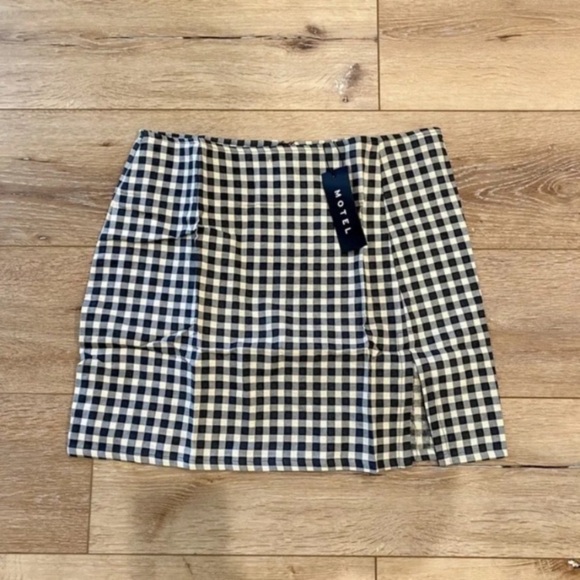 Motel Rocks | Skirts | Motel Asos Dolls Kill Sheny Skirt Gingham Cream ...